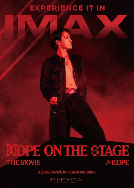 J-HOPEのライブドキュメンタリー『j-hope Tour ‘HOPE ON THE STAGE’ THE MOVIE』IMAXプレミア上映決定！ | 新着ニュース | BANGER ...